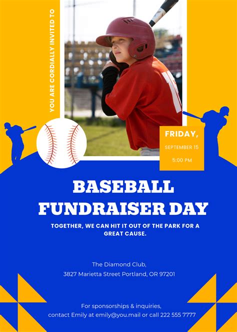 Free Baseball Invitation Templates Editable And Printable