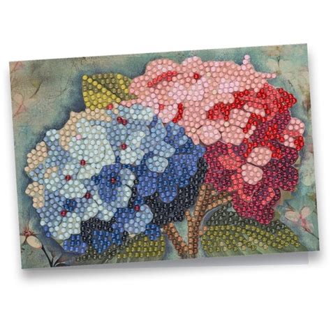 Diamond Painting Grußkarte Kerze mit Blumen Eiern 11 5cm x 16 5cm