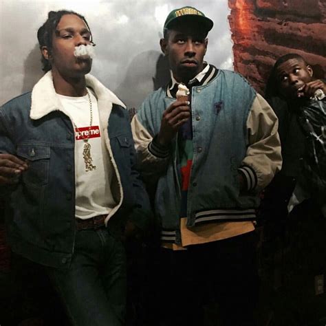 Tyler The Creator Wearing The Same Varsity As X Rxxxtentacion