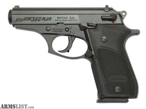 Armslist For Sale Bersa Thunder 380 Plus 15rd Pistol