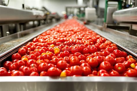 식품 가공 공장을위한 컨베이어 벨트