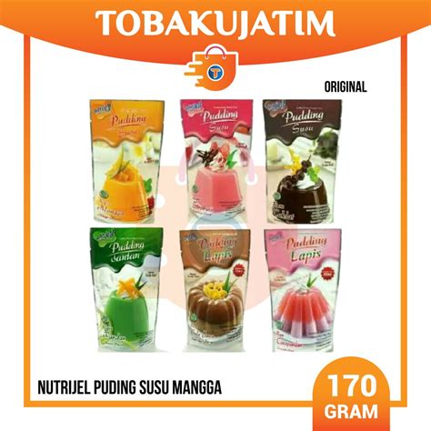 Jual Nutrijell Pudding Susu Aneka Rasa Ori Shopee Indonesia