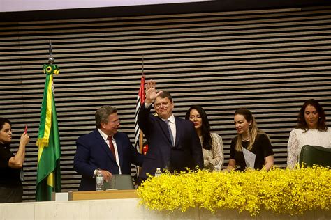 Tarcísio De Freitas é Empossado Governador Do Estado De São Paulo