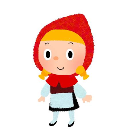 【フリー素材】赤ずきんちゃん イラスト用素材置き場