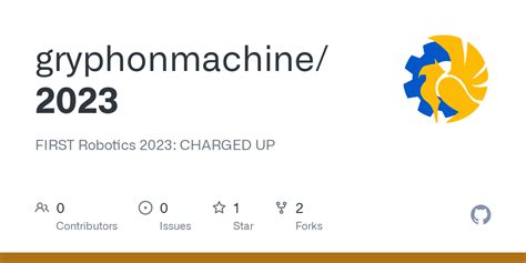 GitHub Gryphonmachine 2023 FIRST Robotics 2023 CHARGED UP