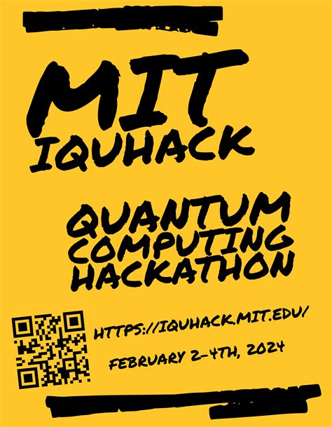 mit quantum computing hackathon r quantumcomputing