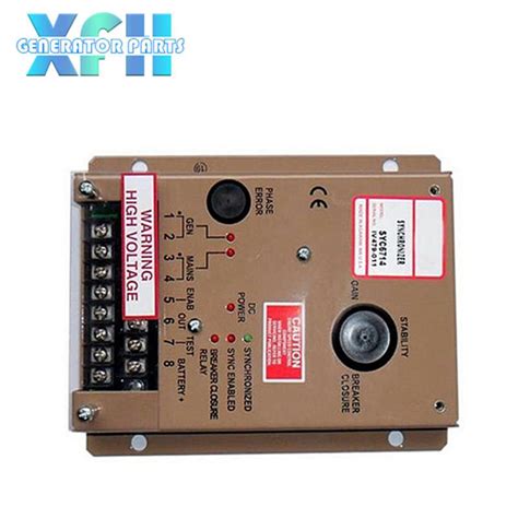 Generator Electric Automatic Synchronizing Set Panel Syc6714 Xfh