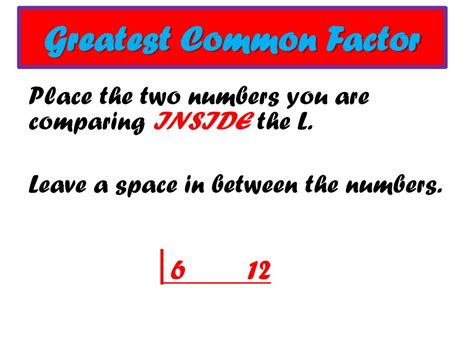 Ppt Greatest Common Factor Gcf And Least Common Multiple Lcm