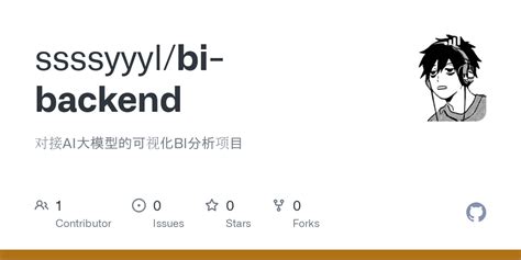 Github Ssssyyyl Bi Backend Ai Bi