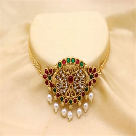 Golden Brass Gold Plated Choker Necklace At Rs 99set In Mumbai Id