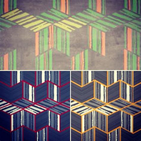 Geometric Cube Pattern