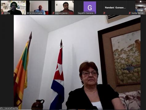 Grupo Amigos De Cuba En Sri Lanka Lanza Campaña Virtual Para La Recogida De Firmas En Apoyo A La