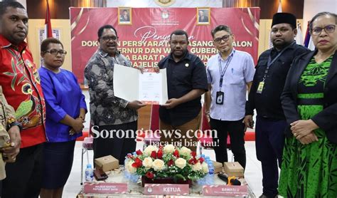 Kpu Pbd Serahkan Dokumen Keaslian Orang Asli Papua Ke Mrpbd Sorong News