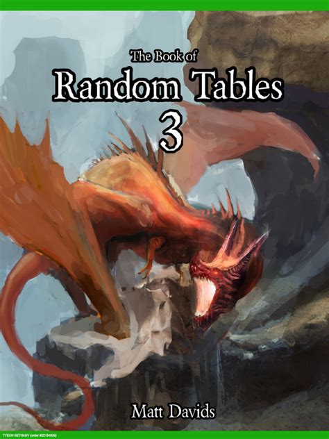 The Book Of Random Tables 3 Pdf
