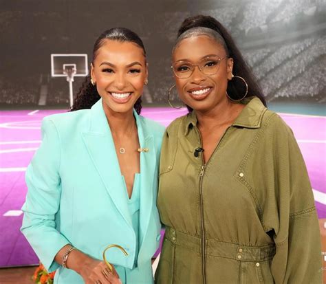 Malika Andrews Told Love The Suit By Espn Co Star As Nba Today Host