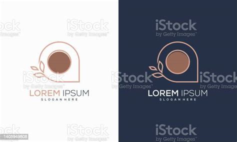 럭셔리 네이처 포인트 플레이스 로고 디자인 컨셉 벡터 농장 농업 로고 디자인 벡터 일러스트 레이 션 개념에 대한 스톡 벡터 아트