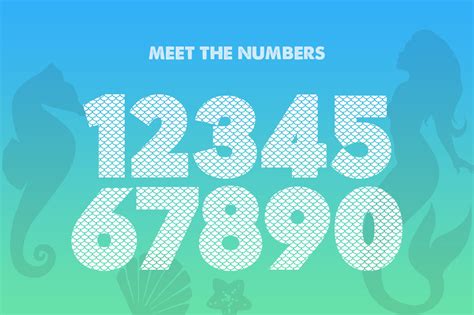 Mermaid Font Duo Silhouette Font Scales Font Sea Font By Salt