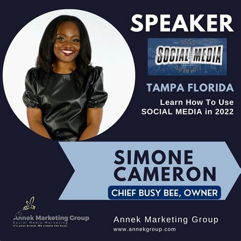 Simone Cameron On Linkedin Stevehopper Socialmedia Events