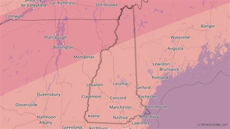 New Hampshire Zip Code Map