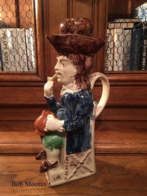 Good Thin Man Toby Jug Staffordshire C1780 Toby Jugs