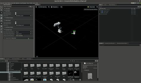 Assembling Robots And Rigid Bodies — Isaac Sim 420 Old