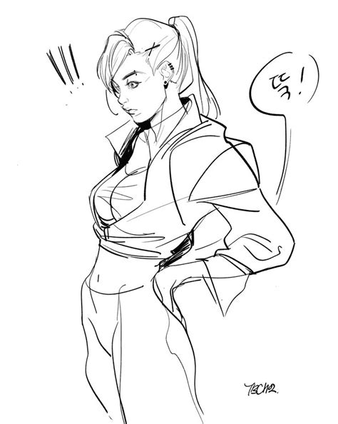 Artstation Doodle Tb Choi Illustration Sketches Character