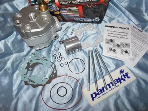 Kit 80 haut moteur Ø50mm PARMAKIT aluminium DERBI euro 3 4 Préparation moteur stage 1 Sans