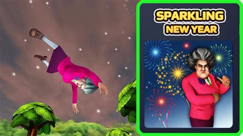 Scary Teacher 3d Sparkling New Year Prank Youtube