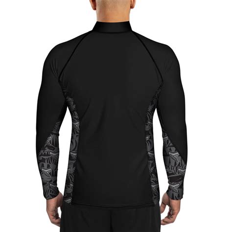 Spacefish Army Eco Friendly Full Zip Up Rashguard Mens