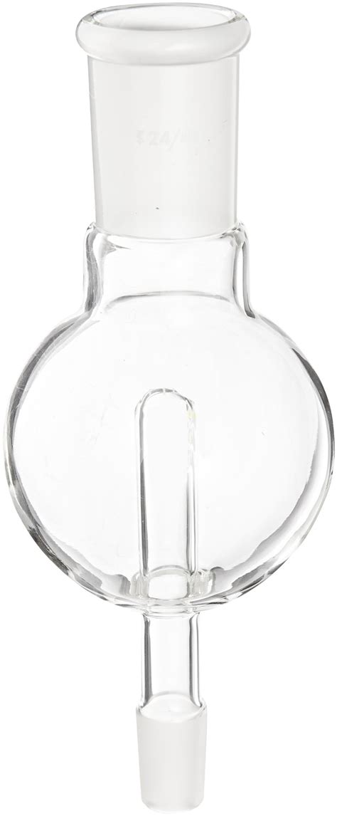 Corning Pyrex Borosilicate Glass Round Rotary Evaporator Trap With 14
