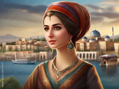 Haseki Sultan Wife Of The Ottoman Sultan Ottoman Woman Beautiful