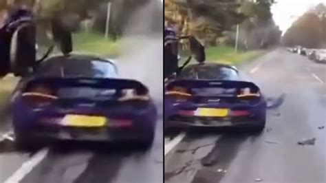 Police Appealing For Witnesses After Mclaren Driver Crashed Supercar