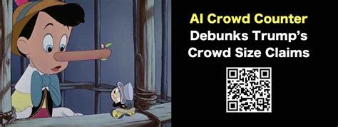 AI CROWD COUNTER Debunks Trumps Bogus Crowd Size Claims