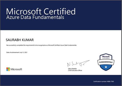 Saurabh Kumar On Linkedin Azurecertification Microsoftazure