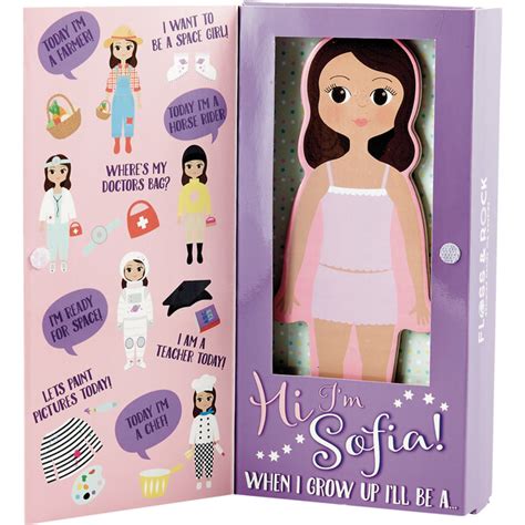 Sofia Magnetic Dress Up Character Floss And Rock Arts And Crafts Maisonette