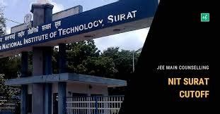 NIT Surat 2024 2025 Closing Rank GEN EWS OBC SC ST Female