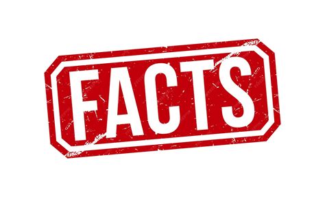 Premium Vector Facts Red Rubber Stamp On White Background Facts Stamp