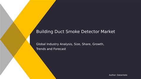 Building Duct Smoke Detector Market Report Global Forecast From 2025
