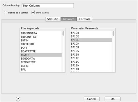 Adding Table Columns FlowJo V10 0 7 Documentation