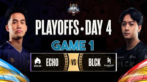 ECHO VS BLCK LOWER BRACKET FINALS GAME 1 YouTube