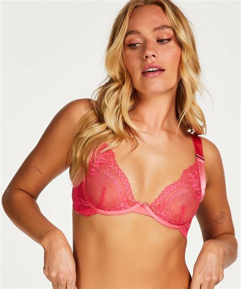 Hunkemöller Hana Non Padded Underwired Bra In Pink Lyst Uk