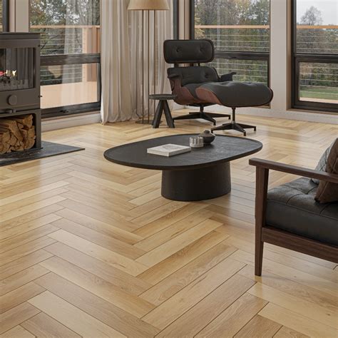 Rustic Oak Herringbone 12mm Right Price Tiles