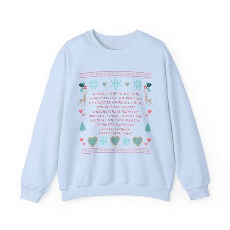 She Brought Me Sprinkle Cookies Top Housewives Christmas Etsy Uk