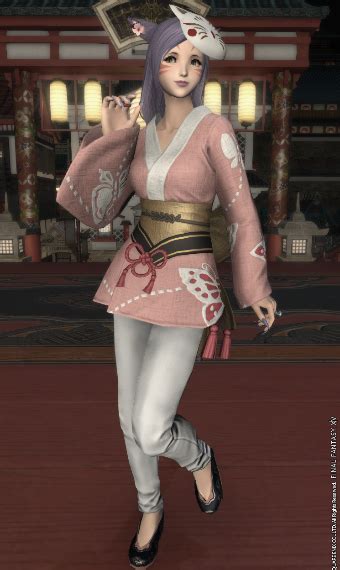 Eastern Moogle Attire Eorzea Collection