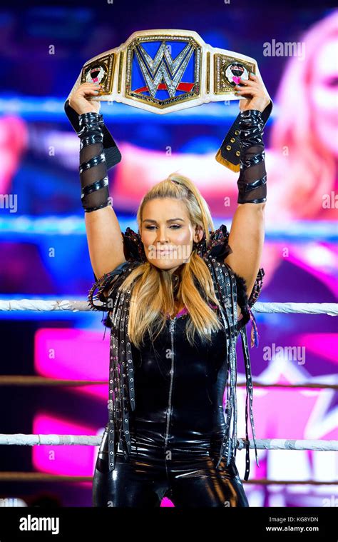 BARCELONA NOV 4 The Wrestler Natalya In Action At WWE Live At The