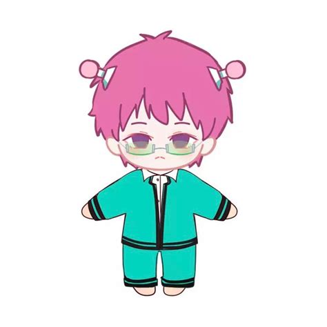 Saiki K Plushie Kusuo Plush Toys From The Anime The Etsy