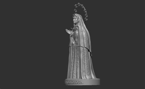 ️ Virgen Dolorosa・archivo Stl Para Impresión 3d・cults