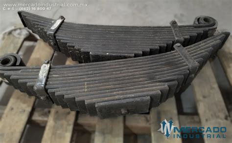 Kenworth Juego De Muelles Traseros Con Bujes Para Suspension Muelles
