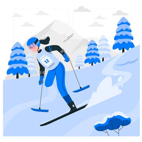 스키 일러스트 벡터 Freepik에서 무료 고품질 벡터를 다운로드하세요 Freepik