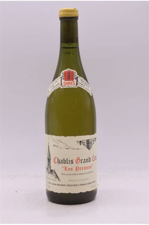Vincent Dauvissat Chablis Grand Cru Les Preuses 2005